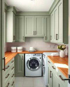 25 Sage Green Laundry Room Ideas for a Fresh Look