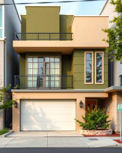 25 Olive Green House Exterior Ideas for a Fresh and Natural Look