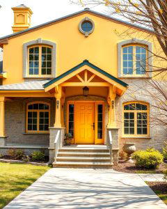 25 Yellow Exterior Home Ideas for a Bright Look