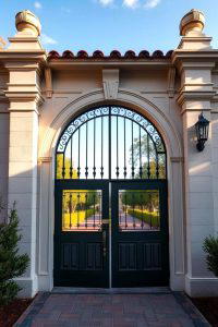 30 Inviting Front Gate Designs for Home Entrances