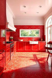 30 Bold Red Kitchen Ideas for a Vibrant Cooking Space
