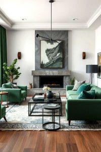 30 Forest Green Living Room Ideas for Nature-Inspired Interiors