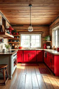 30 Bold Red Kitchen Ideas for a Vibrant Cooking Space