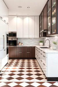 30 Kitchens with Checkered Floors: Retro-Inspired Designs