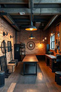 30 Basement Office Ideas for Productive Below-Ground Workspaces