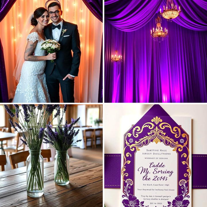 17 Purple Wedding Theme Ideas for Enchanting Celebrations
