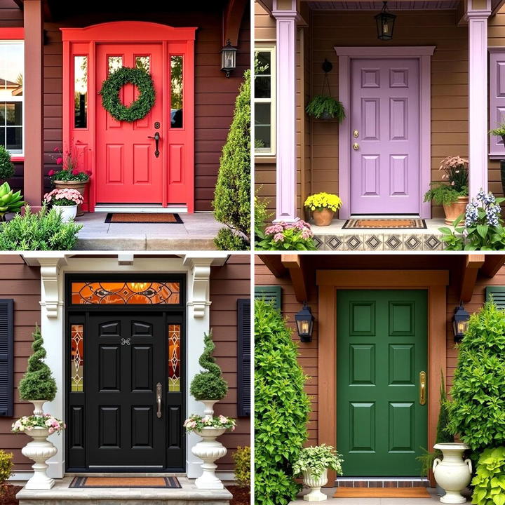 25 Stylish Brown Front Door Ideas for Your Home
