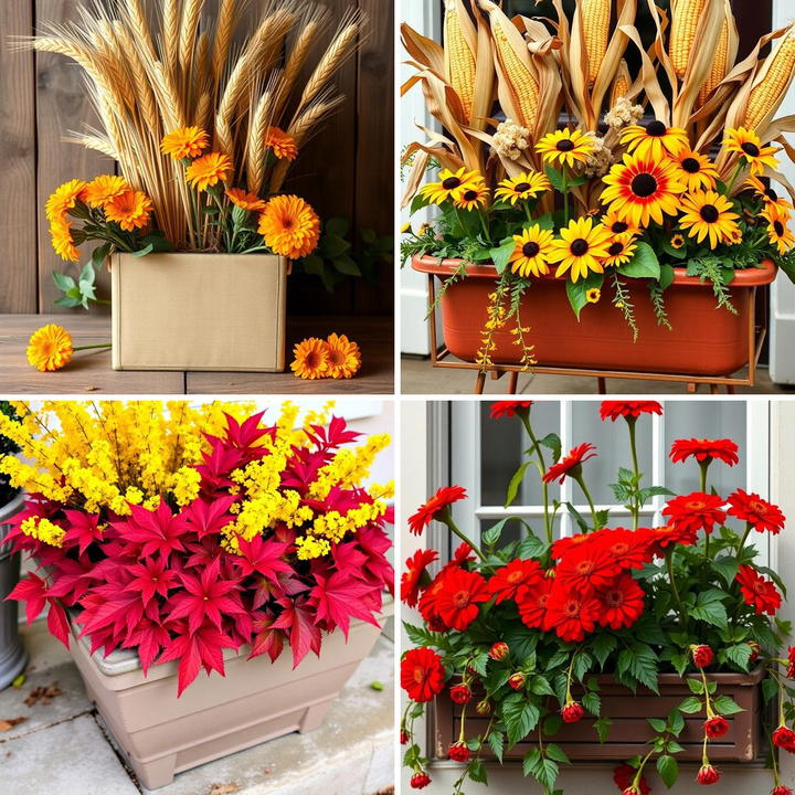 20 Fall Flower Box Ideas for Seasonal Beauty