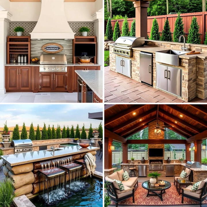 20 Luxury Outdoor Kitchen Ideas for Gourmet Cooking