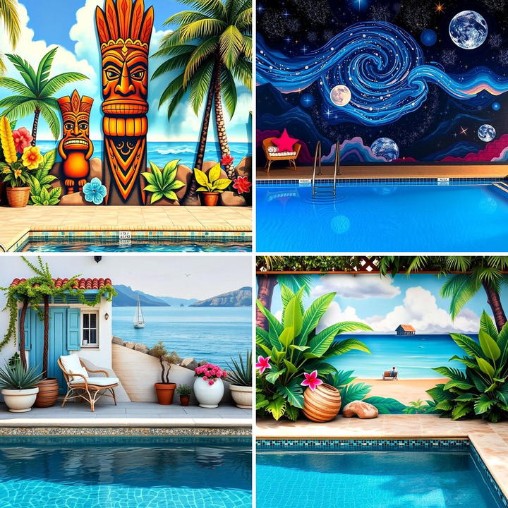 20 Pool Mural Ideas to Enhance Your Backyard Oasis