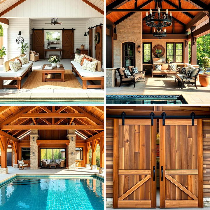20 Rustic Pool House Ideas for a Charming Retreat