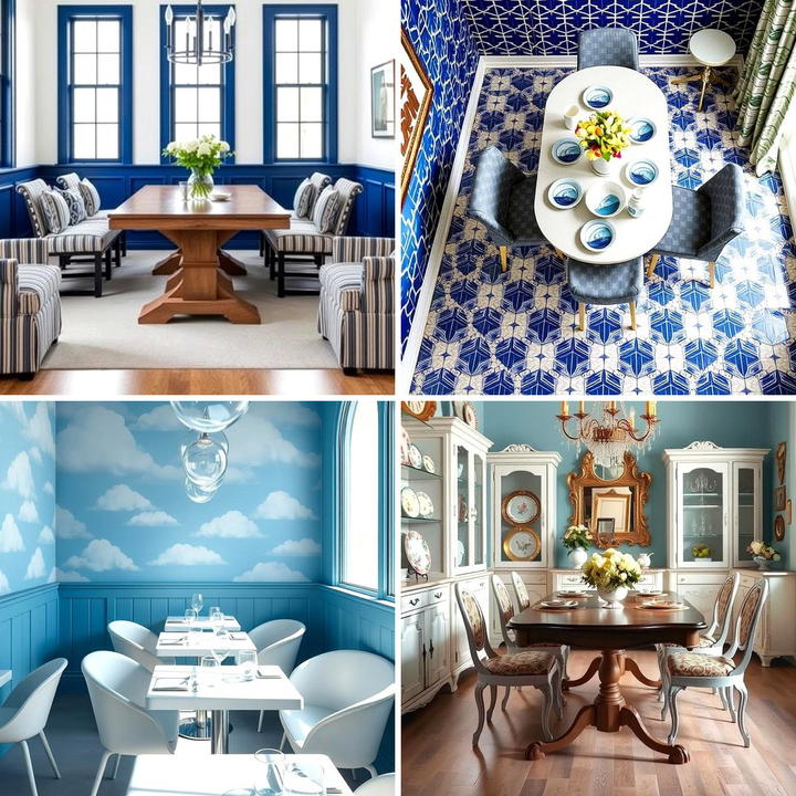 21 Blue Dining Room Ideas for Calm Entertaining Spaces