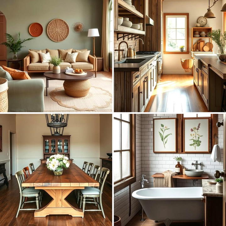30 Boho Farmhouse Decor Ideas for Eclectic Charm