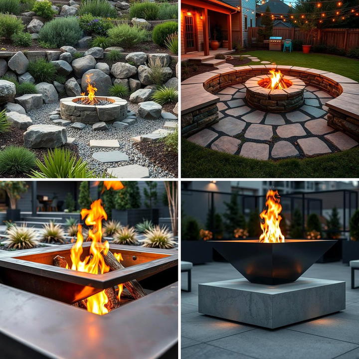 25 Creative Brick Fire Pit Ideas for Your Backyard