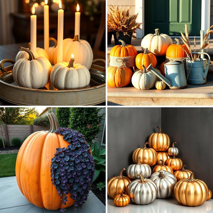 21 Pumpkin Decor Concepts for Autumn-Inspired Home Styling