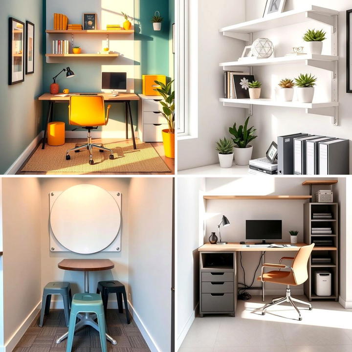 21 Small Office Ideas to Maximize Productivity in Tight Spaces