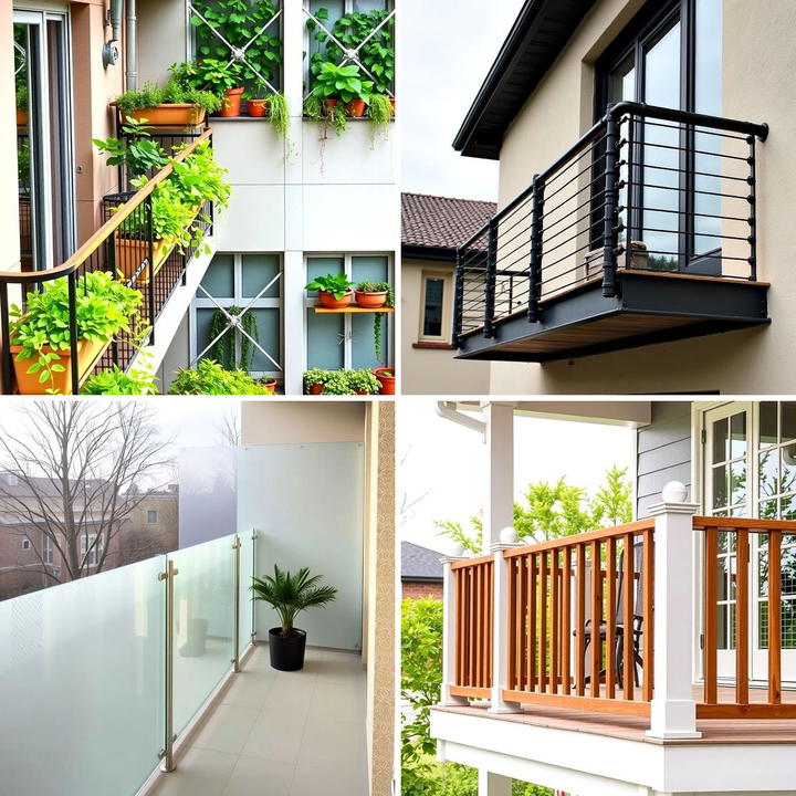 25 Balcony Railing Design Ideas for Safety and Style