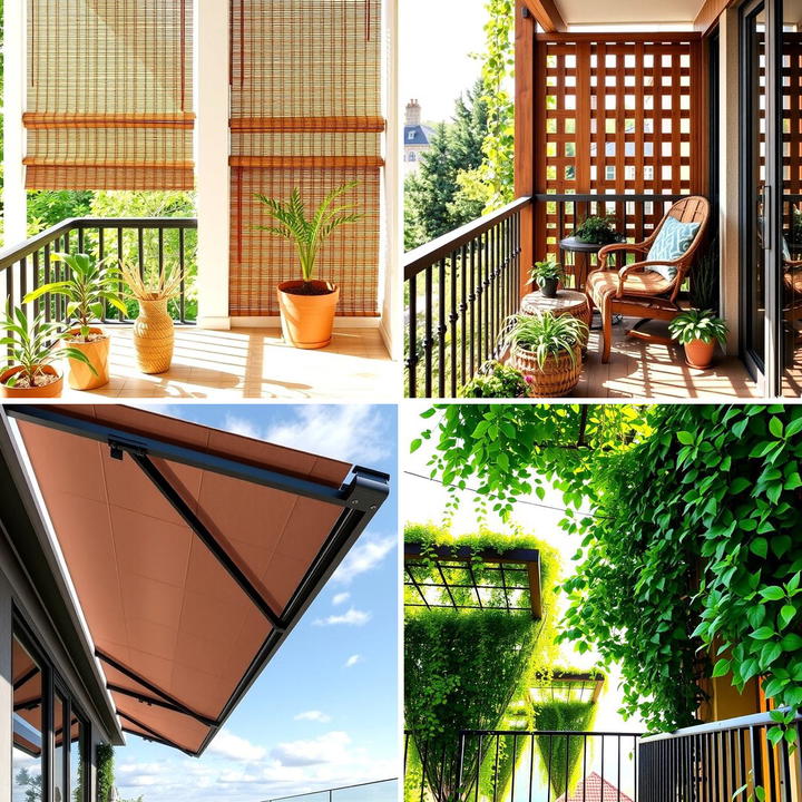 25 Balcony Shade Ideas for Comfortable Outdoor Relaxation