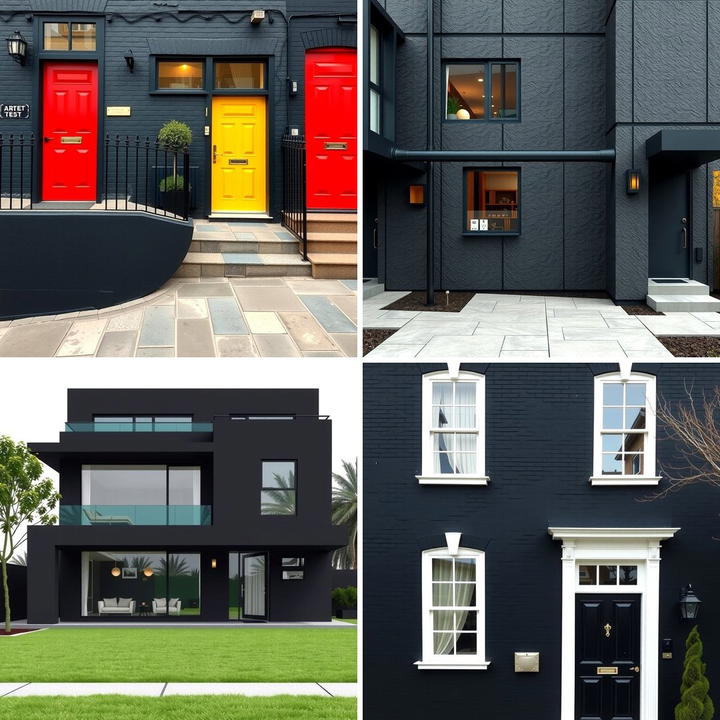 25 Black House With Wood Accents Ideas for a Bold Design