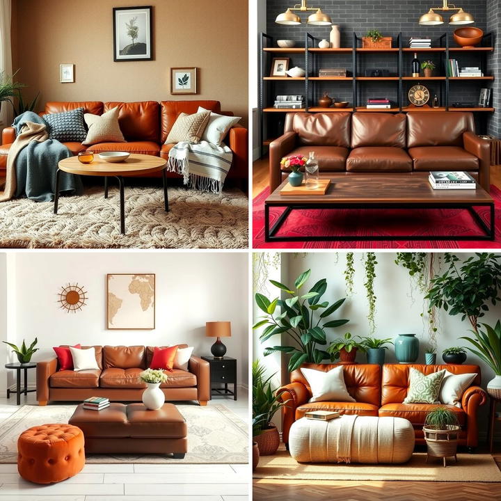 25 Dark Brown Floor Living Room Ideas for Warmth