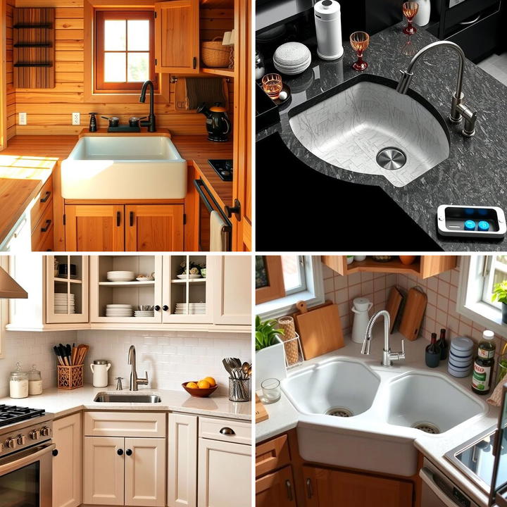 25 Clever Corner Kitchen Sink Ideas for Small Spaces