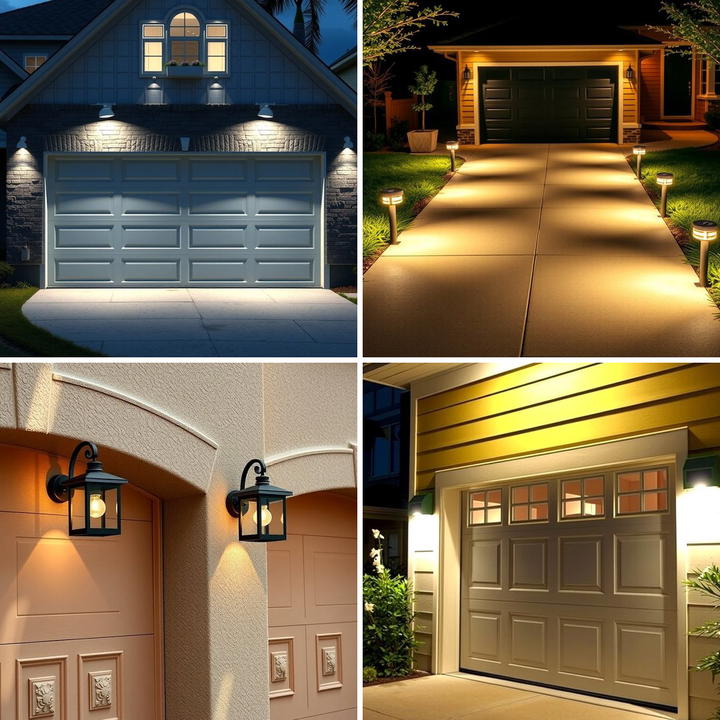25 Exterior Garage Lighting Ideas to Illuminate Your Home