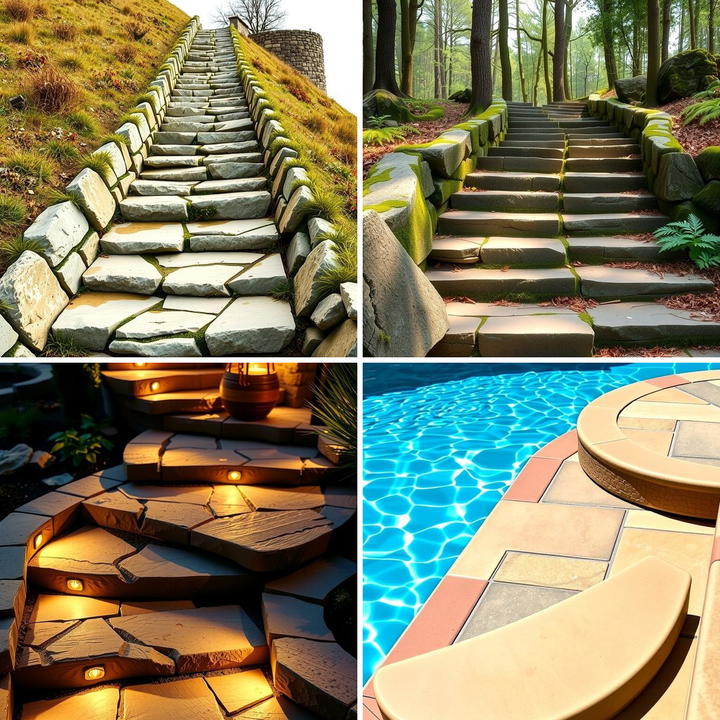 25 Flagstone Steps Ideas for Your Outdoor Pathway