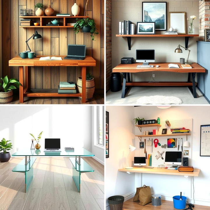 25 Floating Desk Ideas for Modern Home Offices
