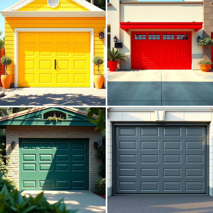 25 Garage Door Paint Ideas to Boost Curb Appeal