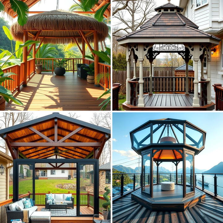 25 Gazebo With Fireplace Ideas for Cozy Outdoor Nights