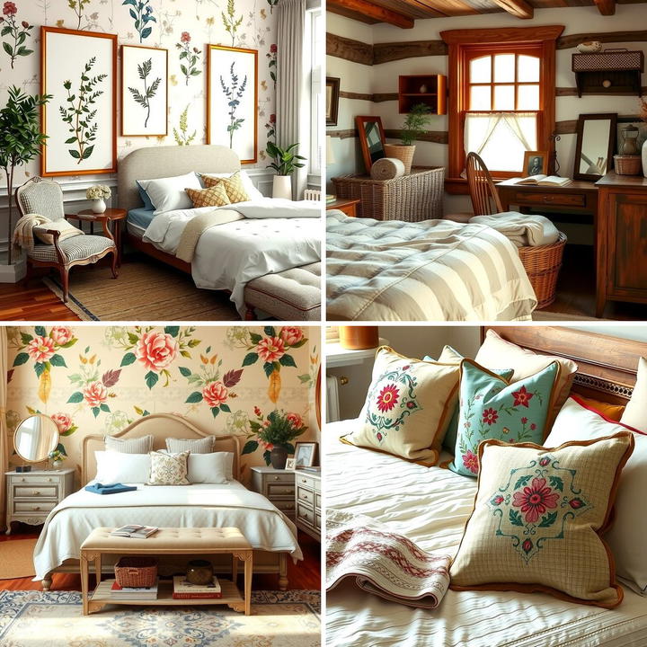 25 Grandmillennial Style Bedroom Ideas for a Chic Look