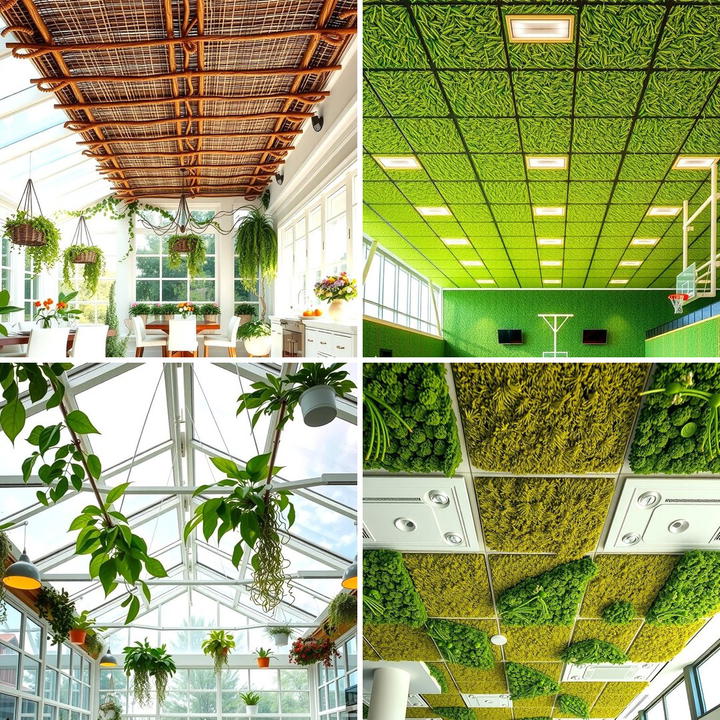 25 Green Ceiling Ideas for a Unique and Bold Statement