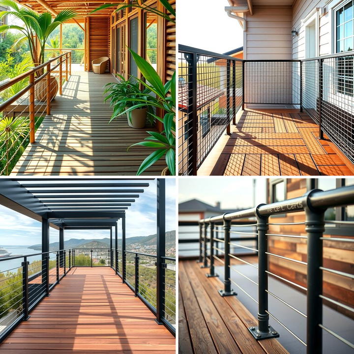 25 Horizontal Deck Railing Ideas for Modern Homes