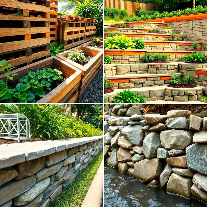 20 Durable Wood Retaining Wall Ideas for Your Yard