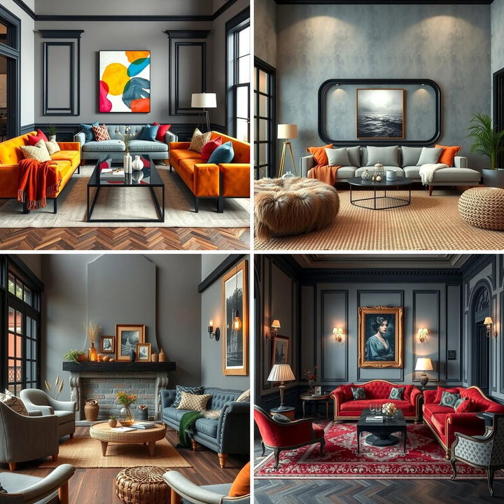 20 Teal and Grey Living Room Ideas for a Bold Aesthetic