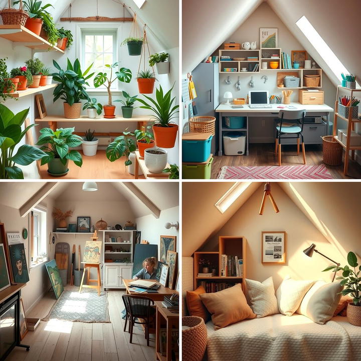 25 Low Ceiling Small Attic Room Ideas for Cozy Living