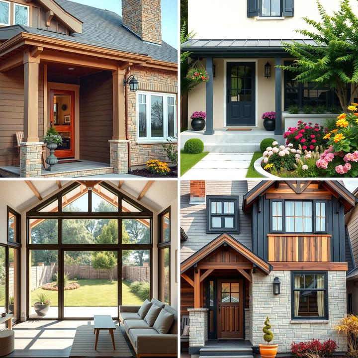 25 Cream and Brown House Exterior Ideas for Warmth