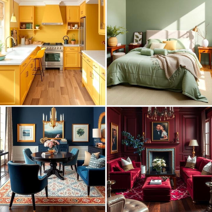 25 Monochromatic Color Schemes for Rooms