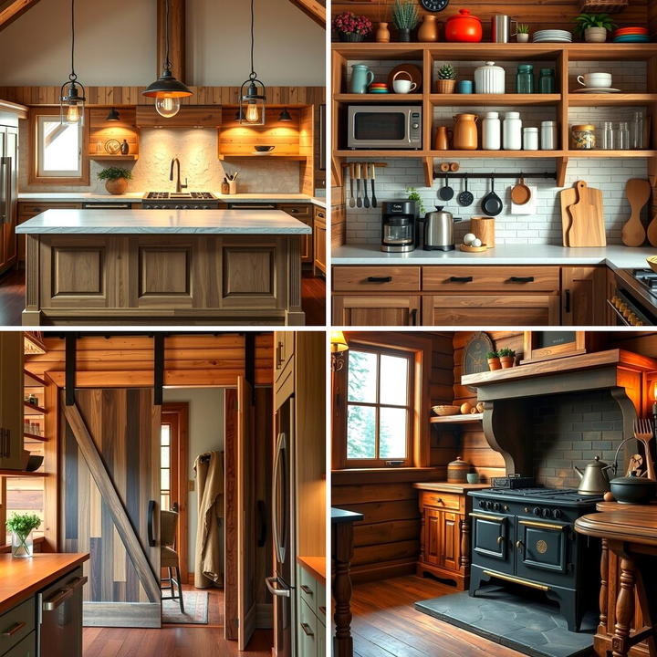 25 Mountain House Kitchen Ideas for Rustic Charm