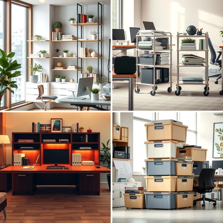 25 Office Shelving Ideas to Maximize Storage and Style
