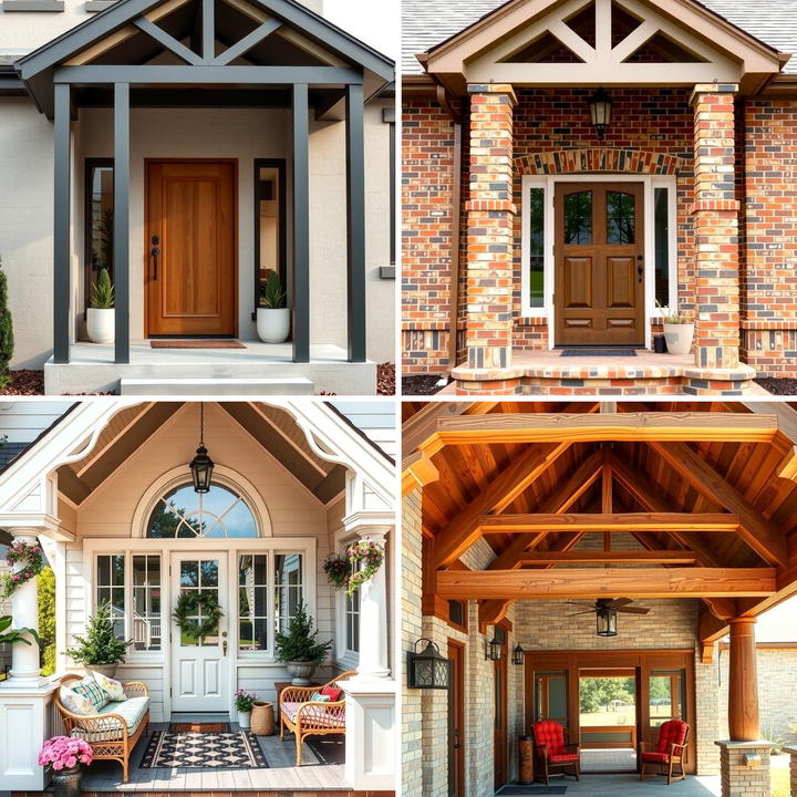 25 Open Gable Porch Ideas for a Welcoming Entrance