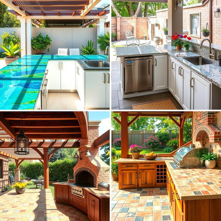 25 Outdoor Countertop Ideas for Functional Spaces