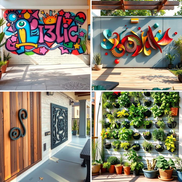 20 Outdoor Wall Decor Ideas To Transform Your Space