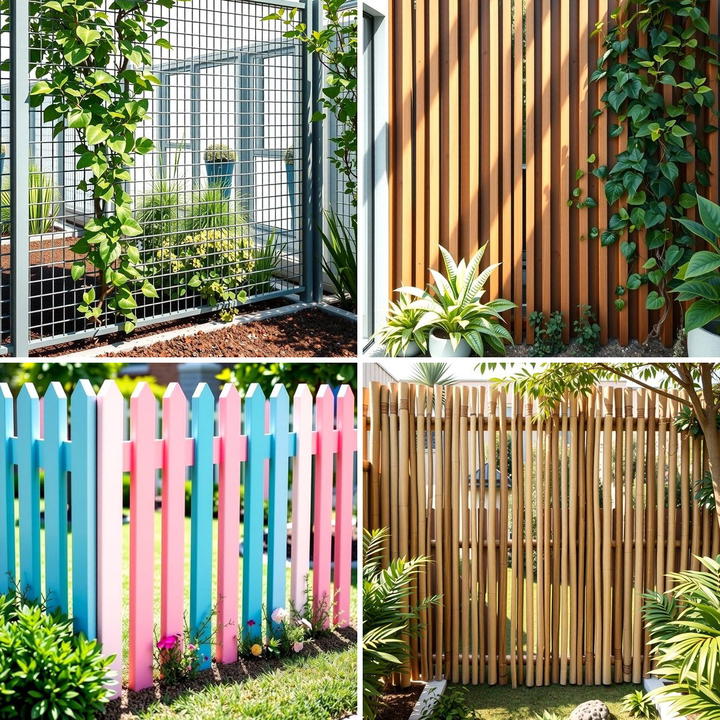 25 Fence Painting Ideas to Refresh Your Outdoor Space