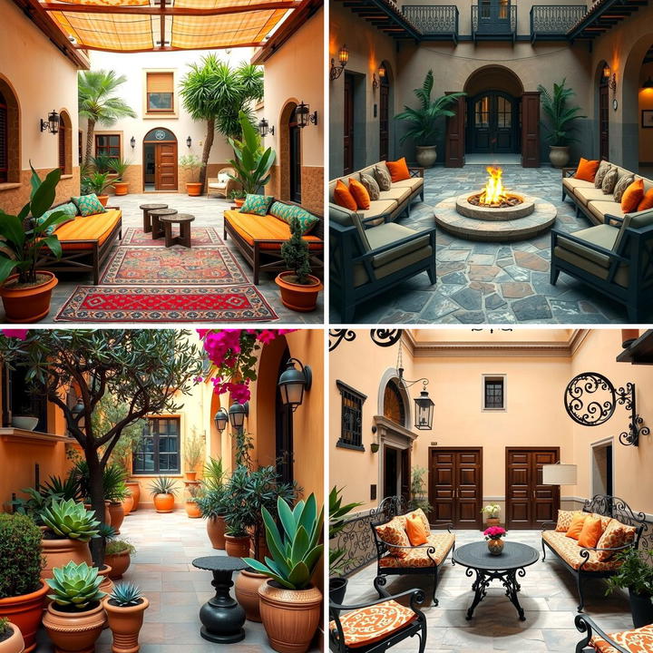21 Courtyard Ideas to Design a Peaceful Outdoor Oasis