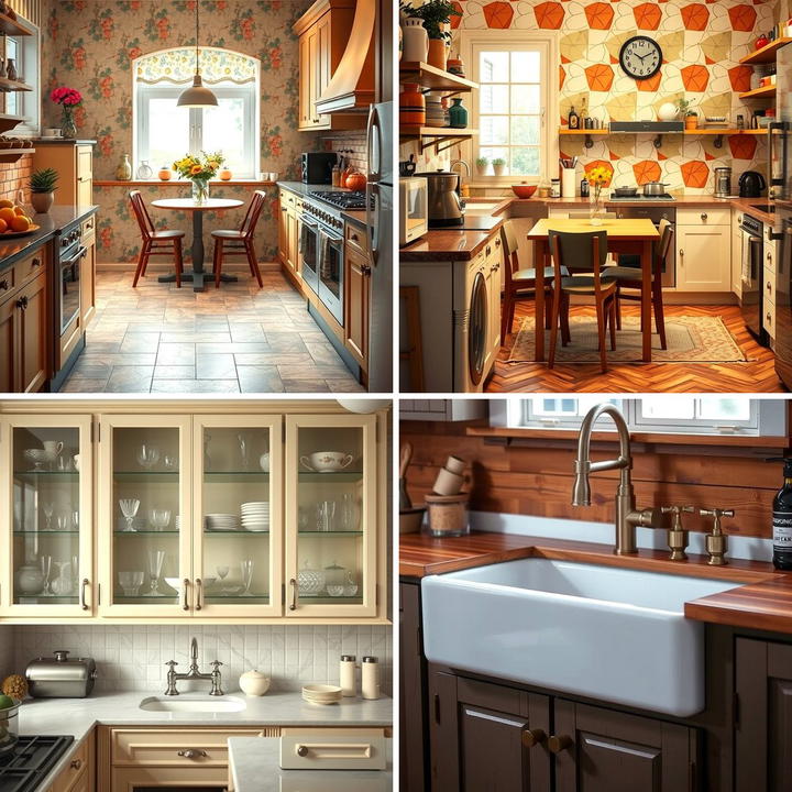 25 Vintage Kitchen Ideas for a Classic Culinary Space
