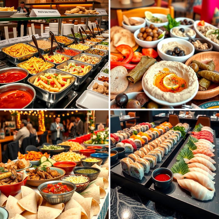 25 Wedding Buffet Ideas for a Memorable Reception