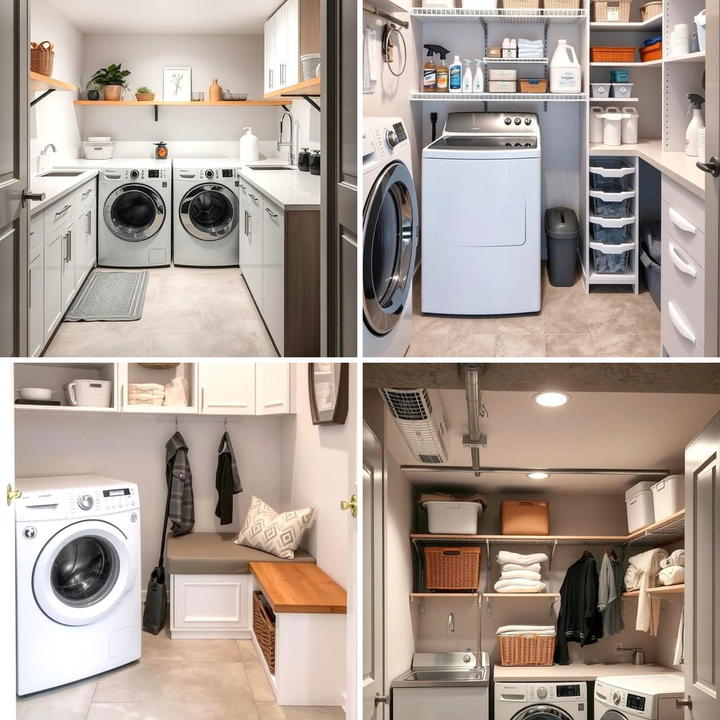 25 Functional Garage Laundry Room Combo Ideas