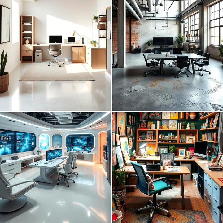 20 Loft Office Ideas for a Productive Workspace