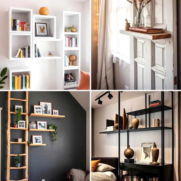 30 Bedroom Shelving Ideas for Storage and Display